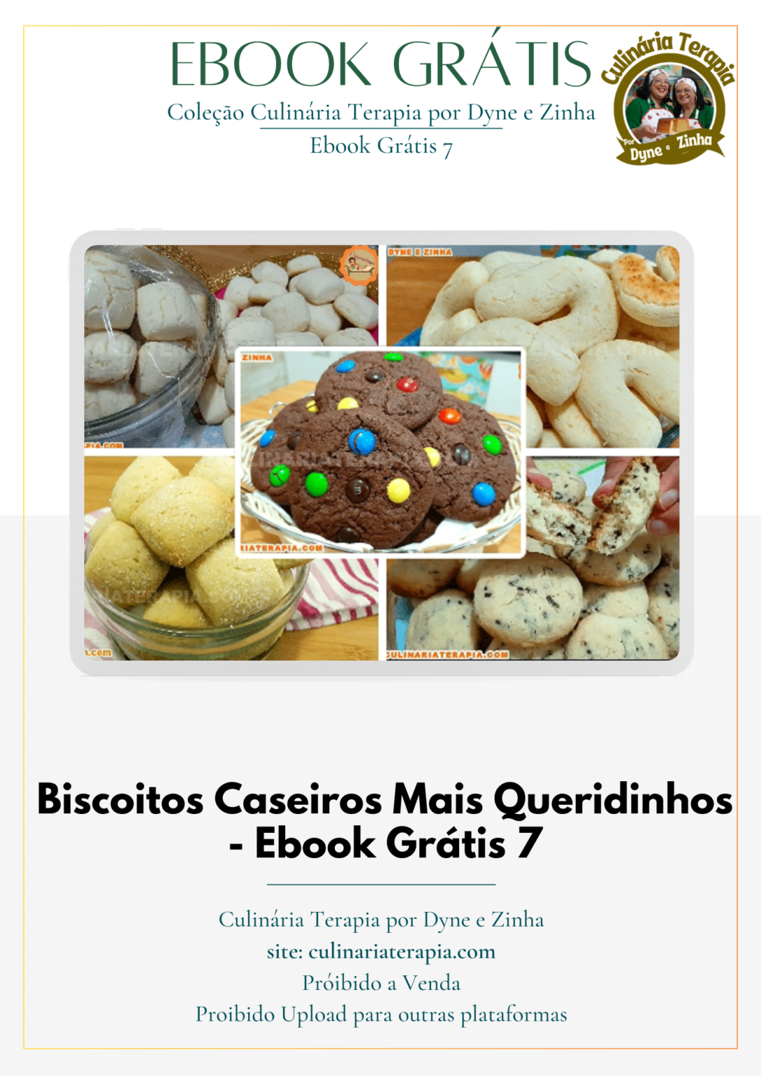 Biscoitos Caseiros Mais Queridinhos Ebook Grátis 7 - Culinária Terapia